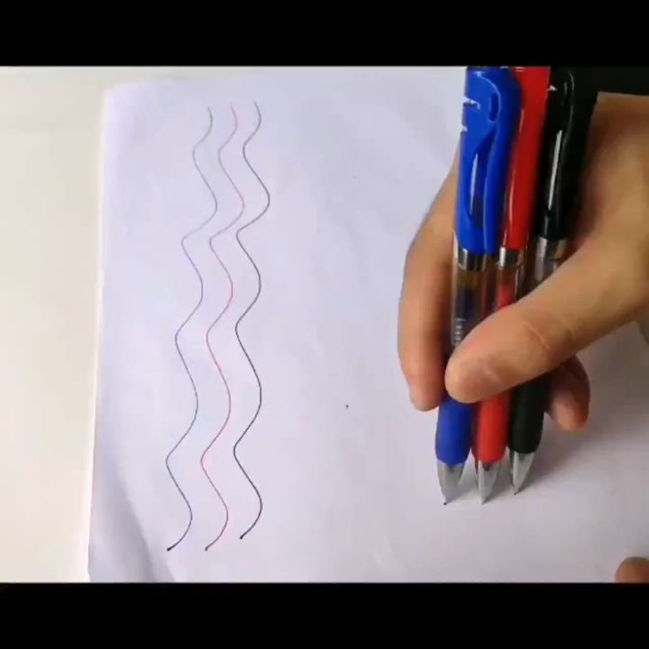 pcs 0.5mm Black /Blue/Press Jump Neutral Writing Pen Correction ...