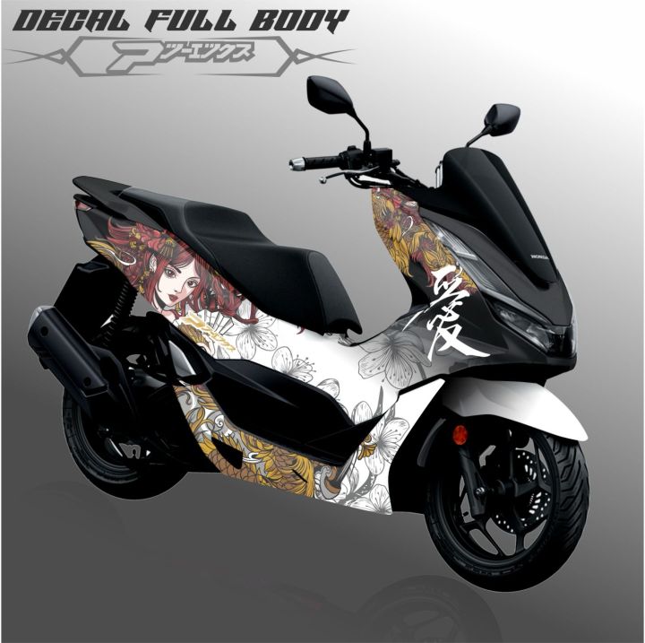 Stiker / sticker decal Yamaha PCX NEW FULL BODY | Lazada Indonesia