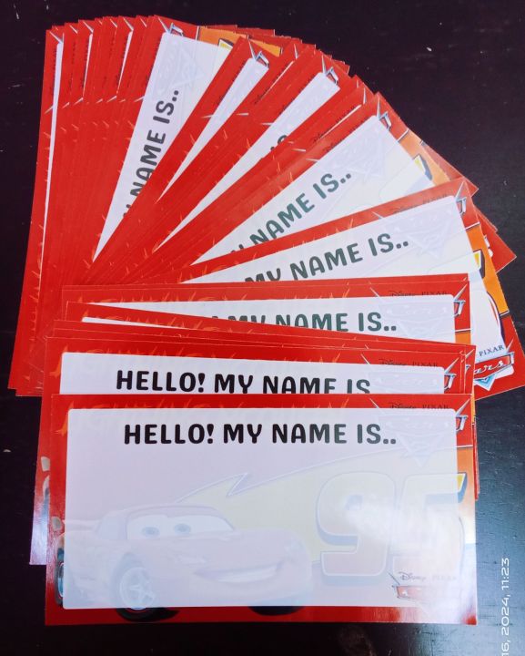 Themed Sticker Name Tags for Birthdays, Company Events, Reunions (FOR ...