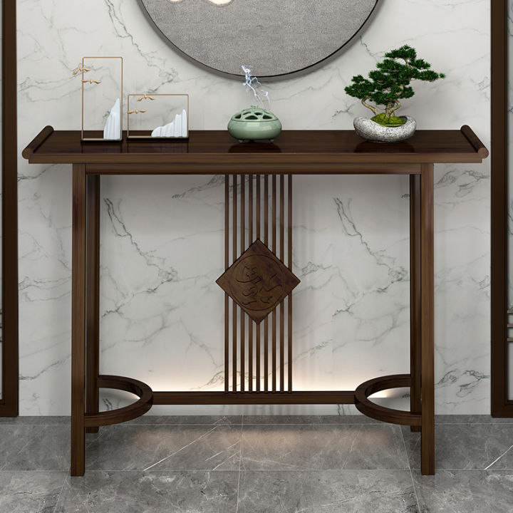 New Chinese Style Hallway Table Entrance Foyer against the Wall Altar ...