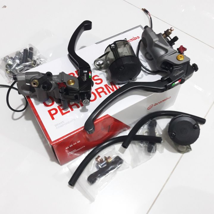 MASTERREM master rem rcb tabung smoke besar kiri dan kanan untuk pcx ...