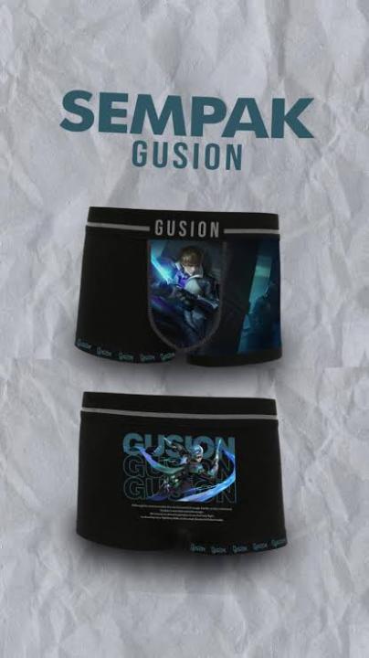 Sempak Gusion Mobile Legend Bahan Lembut Dan Nyaman Di Gunakan | Lazada ...