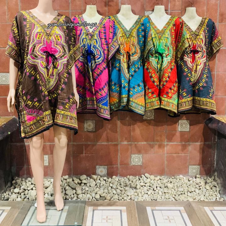 Mini Kaftan Bohemian Batik Dress Daster | Lazada PH