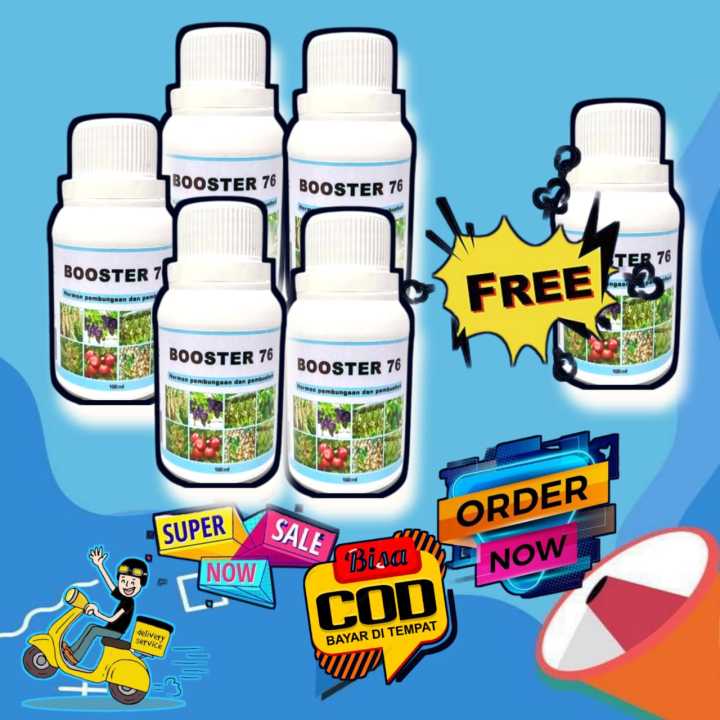 Booster 76 hormon tanaman buah mempercepat proses pembungaan tanaman ...