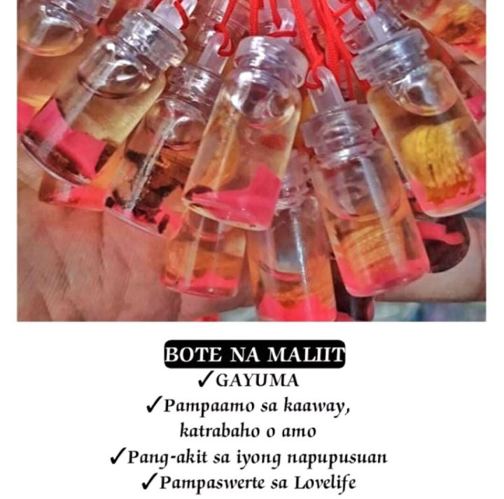 Bote Liit may Orasyon at Langis panghalina/gayuma | Lazada PH