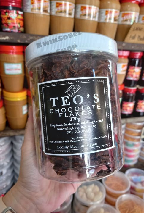 Baguio Chocolate Milk Strawberry Flakes Mikasan Teo's Premium Choco ...