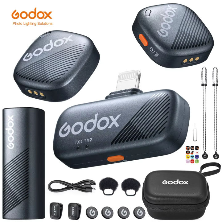 Godox Cube-S 2.4GHz Wireless Microphone System All-New TIme Capsule ...