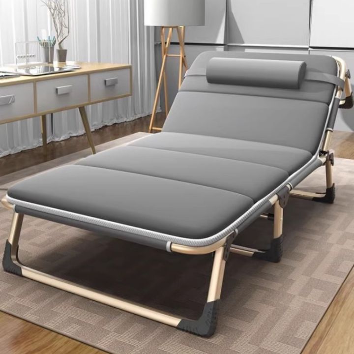 Portable Single Folding Bed Daytime Nap Chair Simple Design Office Bed ...