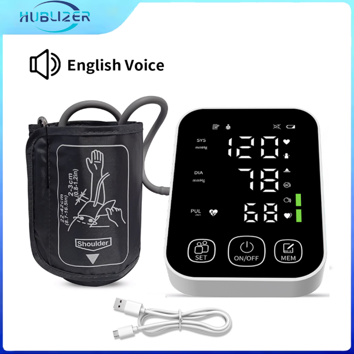 Automatic Upper Arm Blood Pressure Monitor Home Sphygmomanometer ...