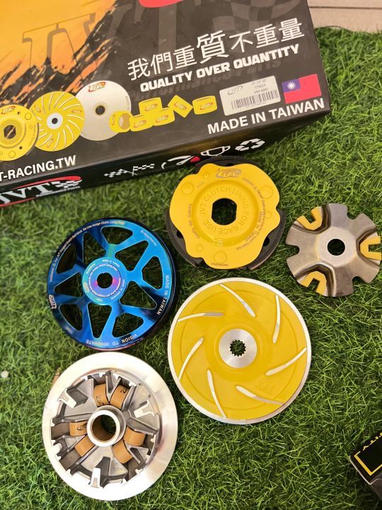 JVT Forged Titanium CVT set for Nmax V1/Nmax V2/Aerox V1/Aerox V2 ...