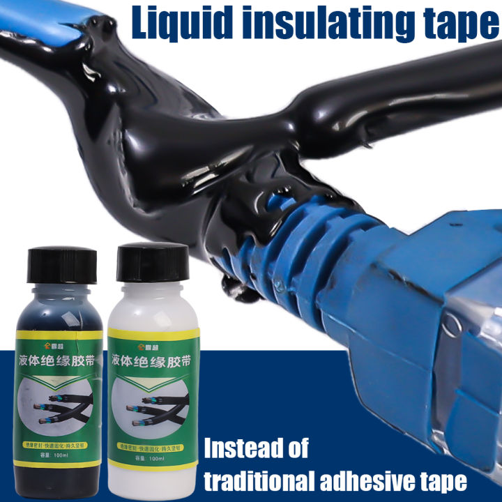 100ml Liquid Insulating Tape Electrical Tape Waterproof Repair Rubber ...