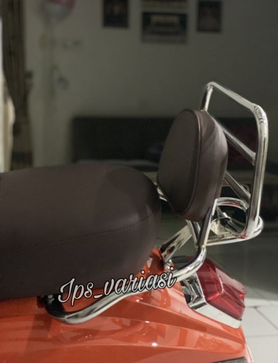 Back rack motor listrik uwinfly T3 aksesoris motor vespa uwinfly T3 ...