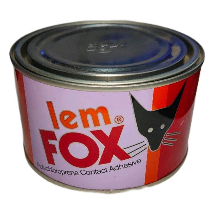 Lem Fox kaleng merah 300 g untuk kulit karet karet busa kayu hpl ...