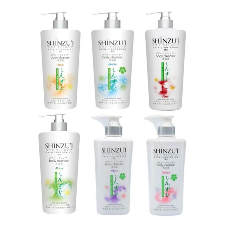 shinzu'i body cleanser botol 500ml | Lazada