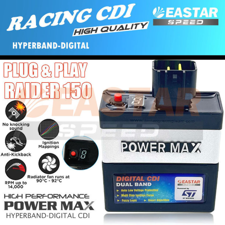 9 mode Racing CDI for RAIDER 150 REBORN Plug And Play No Limit | Lazada PH