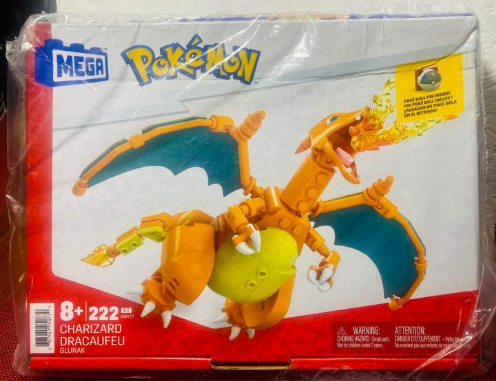 CHARIZARD Pokemon Mega Construx 2022 Mattel Nintendo - Building Blocks ...
