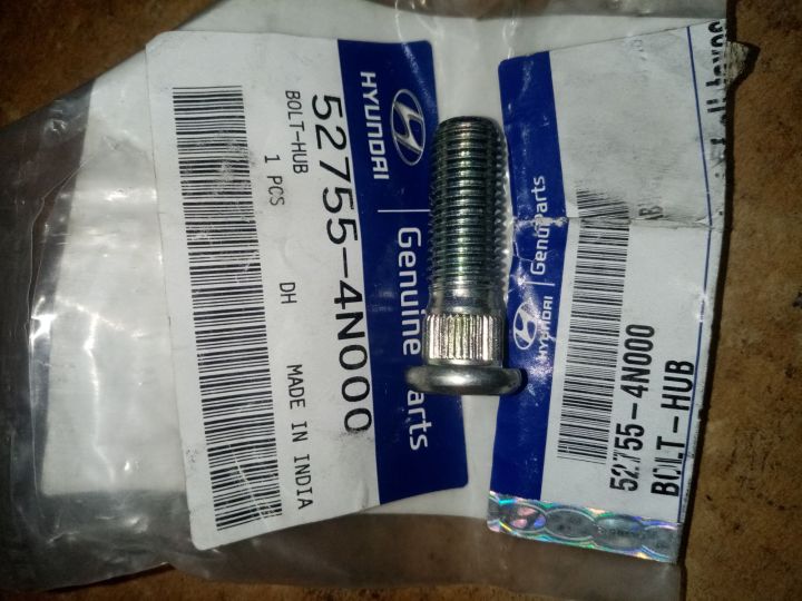 REAR STUD BOLT HUB GENUINE ORIGINAL FOR HYUNDAI EON 2012-2019 MODEL ...