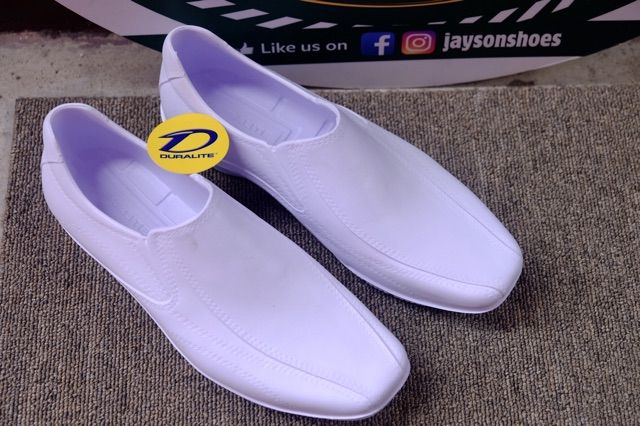 Duralite Erick Duty shoes in white for mens | Lazada PH