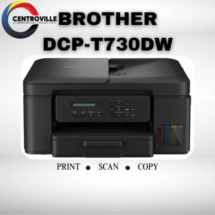BROTHER DCP-T730DW INKTANK PRINTER | Lazada PH