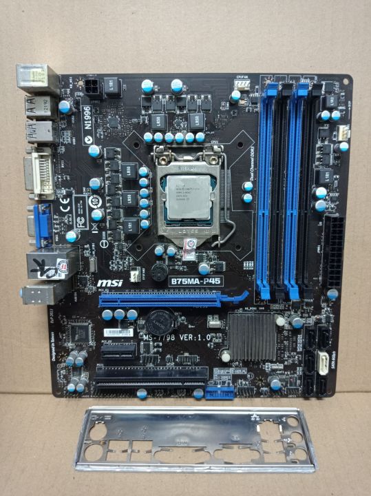 PAKETAN Mobo MSI B75MA-P45+ core i7 3770 Lga 1155 ddr3 onboard VGA ...