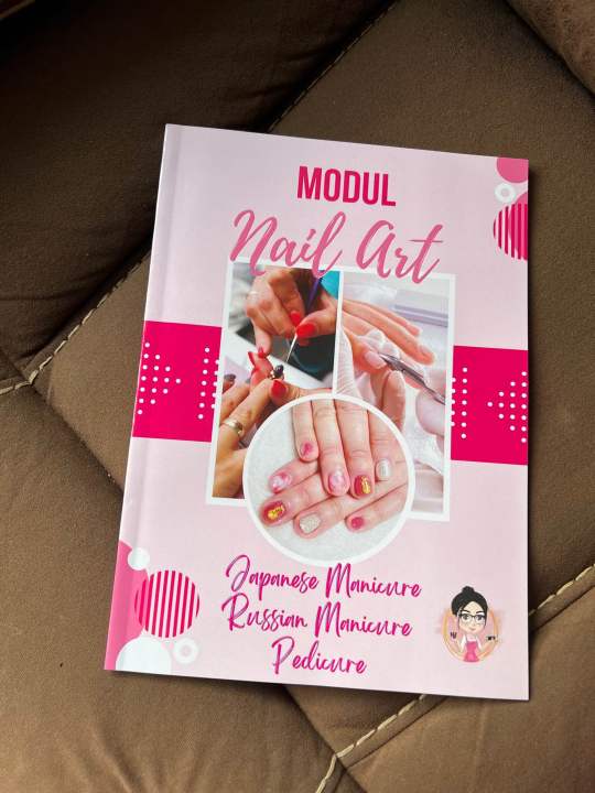file pdf modul Nail Art Full materi bisa pakai logo sendiri | Lazada ...