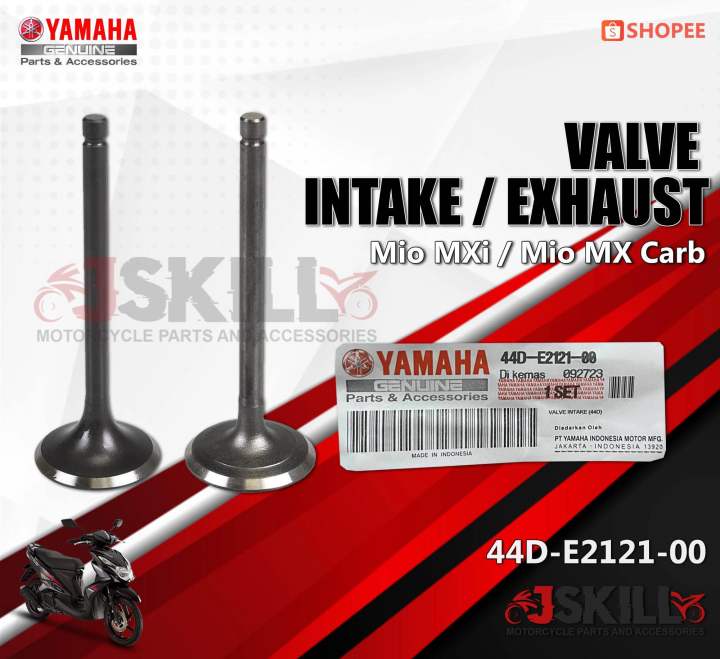 Valve Intake Exhaust for Mio MXi / MX Carb Type 125 | Lazada PH