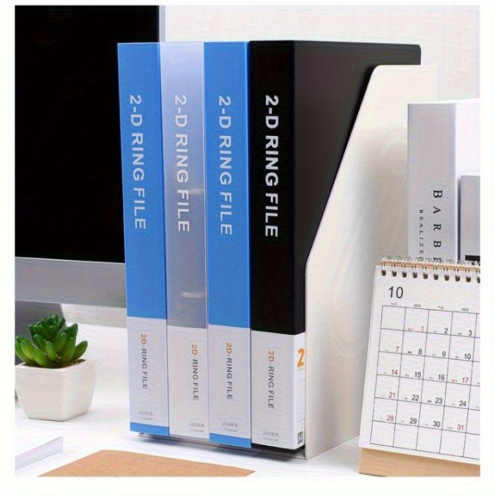 Heavy-Duty A4 Two-Ring filing binder - Holds 200 Sheets (100 Pages ...