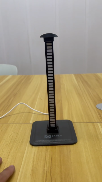 MMA ARGB Headset Stand (BLACK) LED Sound Control Light Rhythm Headphone ...