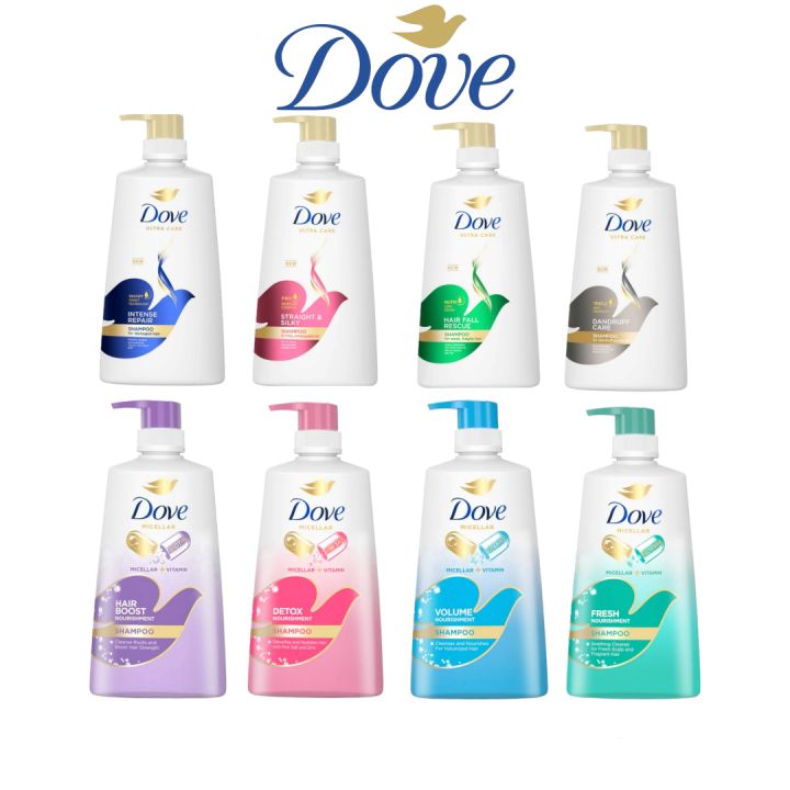 Dove Hair Shampoo 680ml/650ml | Lazada