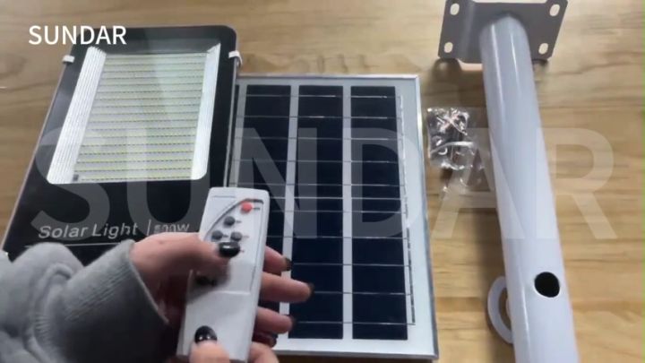 SUNDAR Led street light original Solar Flood outdoor waterproof IP65 ...