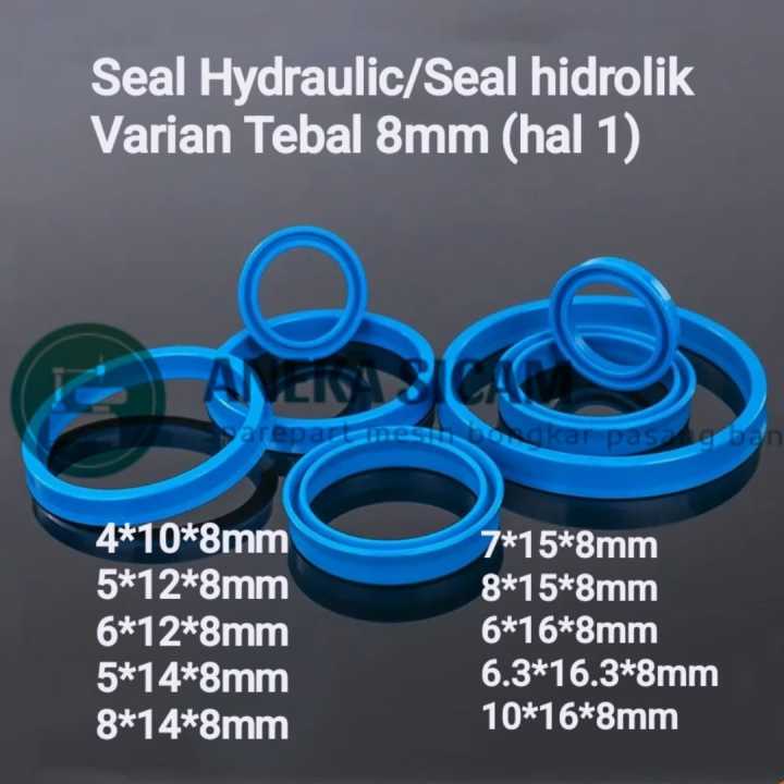 Seal Hidrolik Varian Tebal 8mm/Seal Dongkrak | Lazada Indonesia