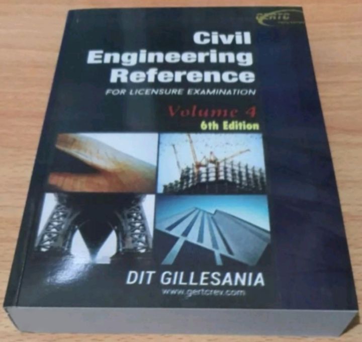 Civil Engineering Reference Volume 4 6th ed Gillesania | Lazada PH