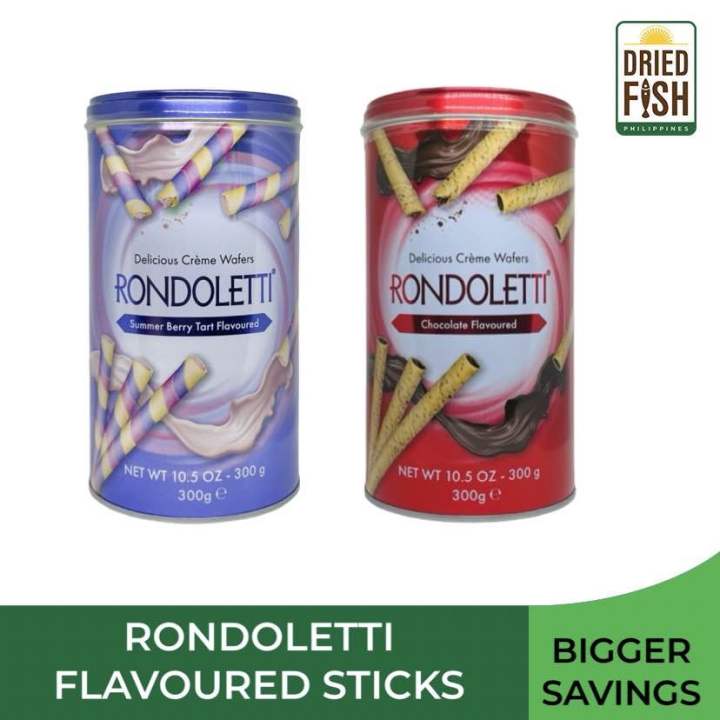 RONDOLETTI Cream Wafer Stick 300g Assorted Flavors | Lazada PH