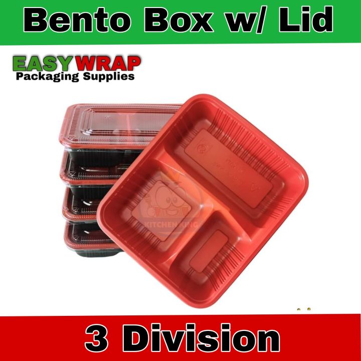 Bento Box Lunch box (100 Pcs) 1 to 5 Division | Lazada PH