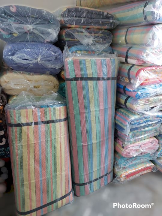 TRAVEL MAT | COMFORTER FOAM WITH BANIG(Single&Double | Queen sizes ...