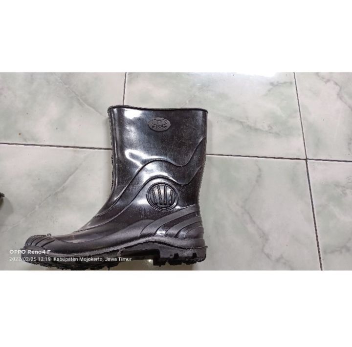 Sepatu Tani sepatu boot proyek karet lentur | Lazada Indonesia