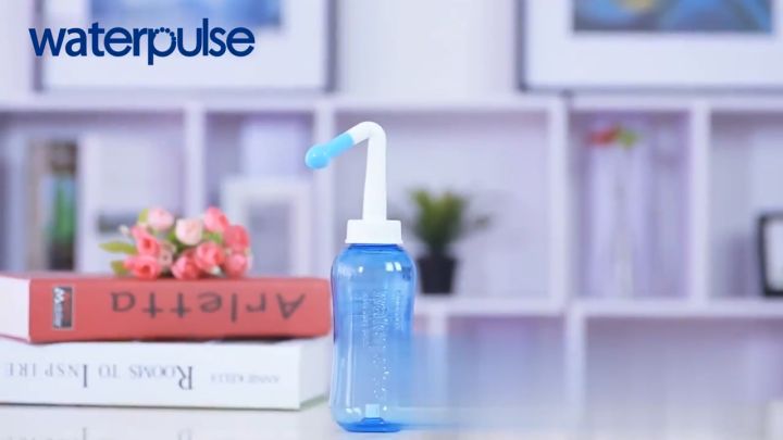 Water pulse Nasal Wash Neti Pot Nose Rinsing Bottle Irrigater nassal ...