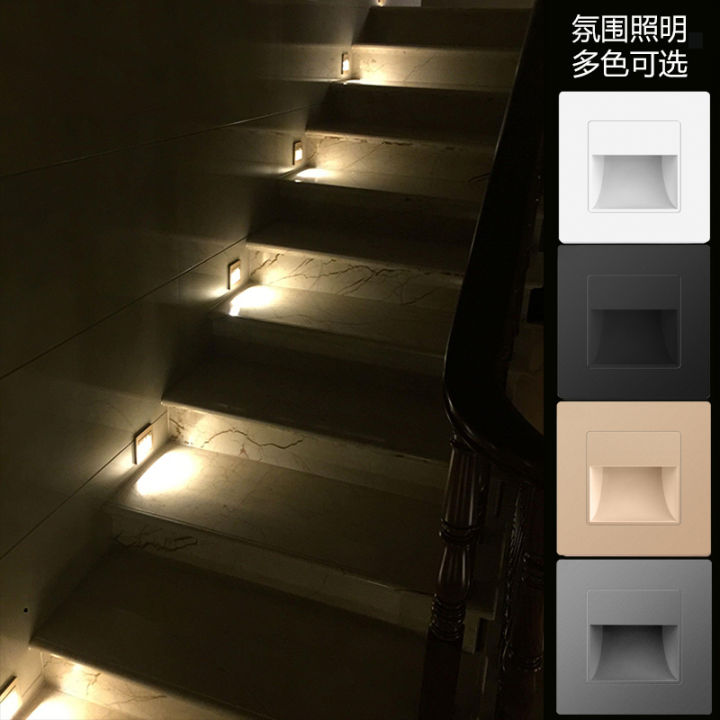 Hotel 86-Type Embedded Led Small Night Lamp Aisle Stairs Step Courtesy ...