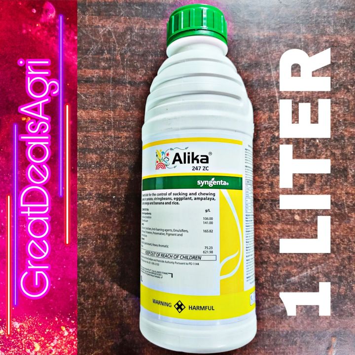 ALIKA 247 ZC (1 LITER) LAMBDA-CYHALOTHRIN + THIAMETHOXAM INSECTICIDE BY ...
