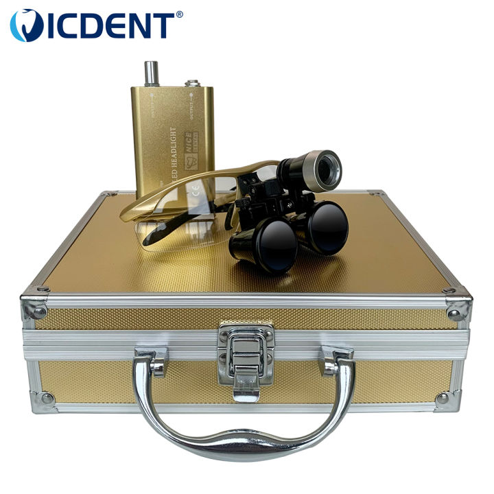 NICEDEN Dental 3.5X/2.5X Magnification Binocular Loupe Surgery Surgical ...