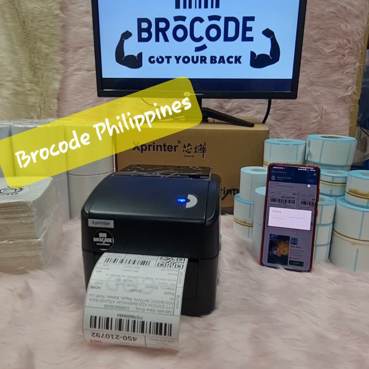 WAYBILL PRINTER XPRINTER THERMAL WAYBILL PRINTER BLUETOOTH AIRWAYBILL ...