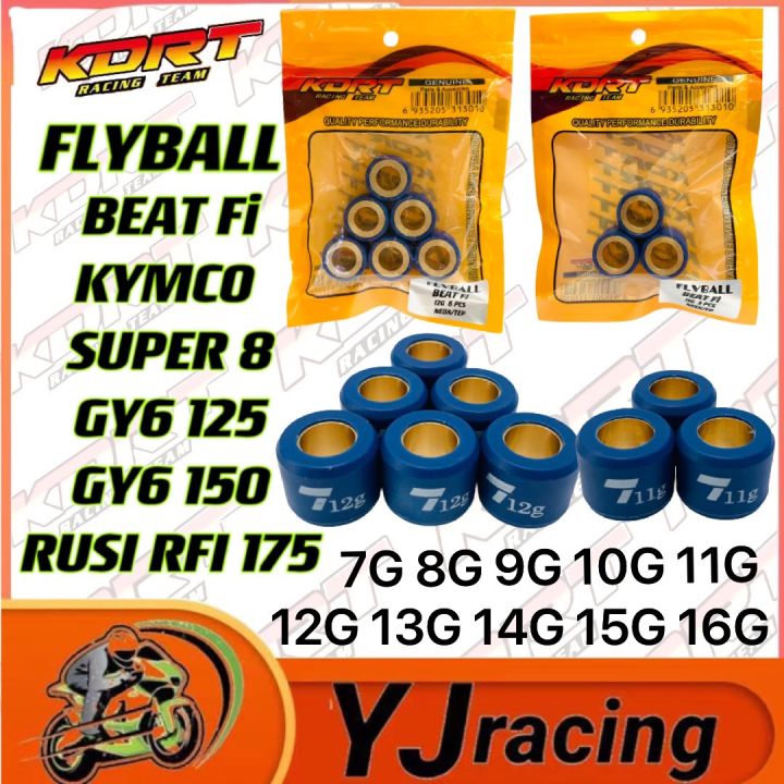FLYBALL SET KDRT FOR BEAT Fi GY6 125/150 KYMCO SUPER 8 RUSI RFI 175 7G ...