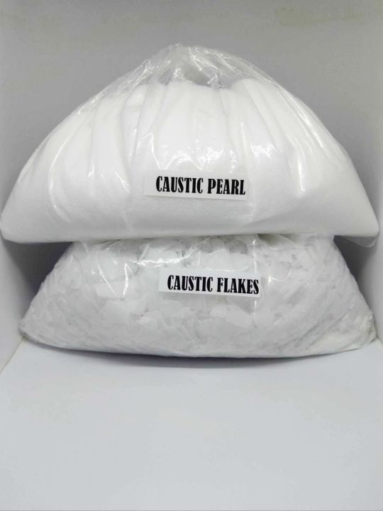 Caustic Soda flakes pearl/Sodium Hydroxide 1kg | Lazada PH