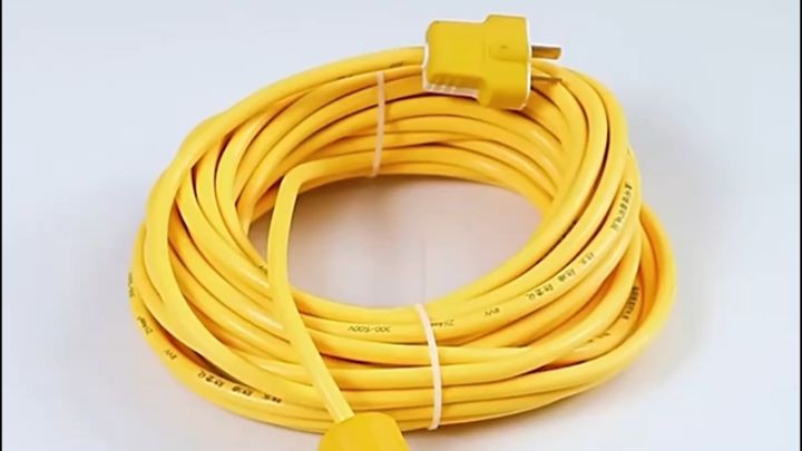 Extension Cord Socket Long Plug 5/10/20/30/40m With Switch Electric ...