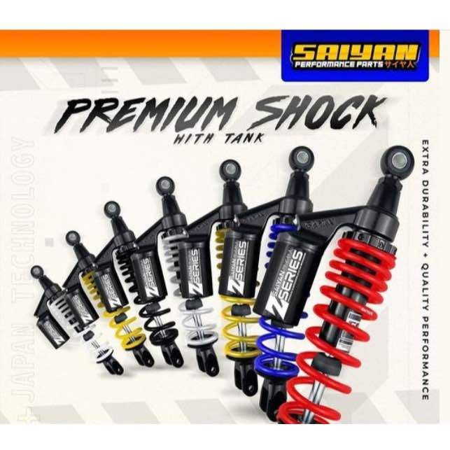 Saiyan Shock Z-SERIES for Mio / Click / Nmax - 300mm / 305mm / 330mm ...