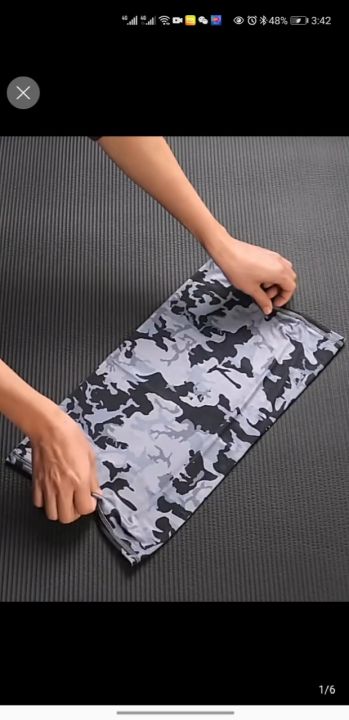 Outdoor comoflauge Ice Silk Half Face Mask Sunscreen Absorb Sweat Mask ...