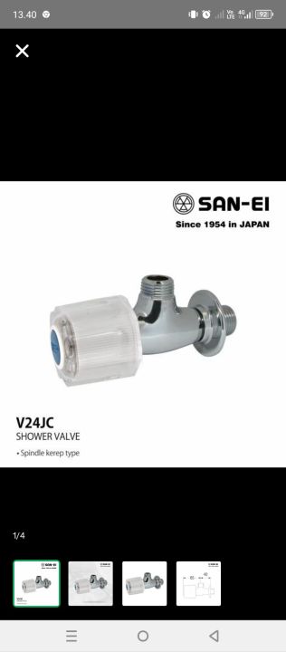 stop kran sa-ei V24JC/stop kran shower/stop kran toilet | Lazada Indonesia