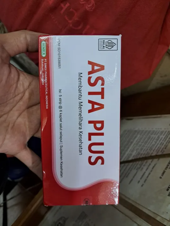 asta plus isi 30 kaplet membantu memelihara kesehatan tubuh | Lazada ...