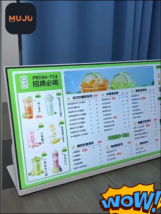 【READY STOCK】Digital Menu Board | Menu Board | High Resolution HD+ ...