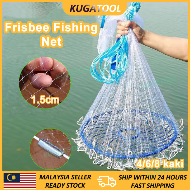 【KUGATOOL】🔥Malaysia In Stock🔥 jaring ikan fishing net bubu ikan hand ...